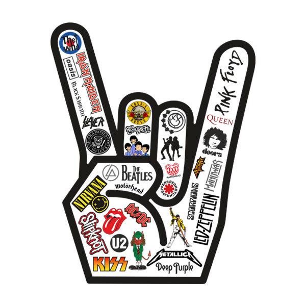 Sticker mural Main rock'n' roll | WebStickersMuraux.com