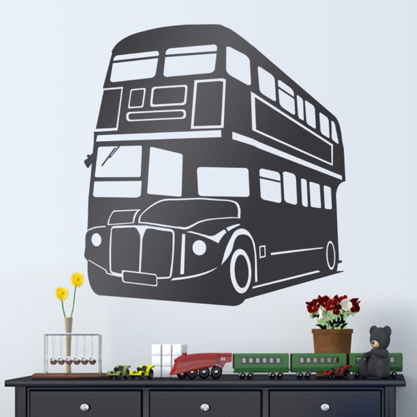 Stickers muraux London bus 2 étages