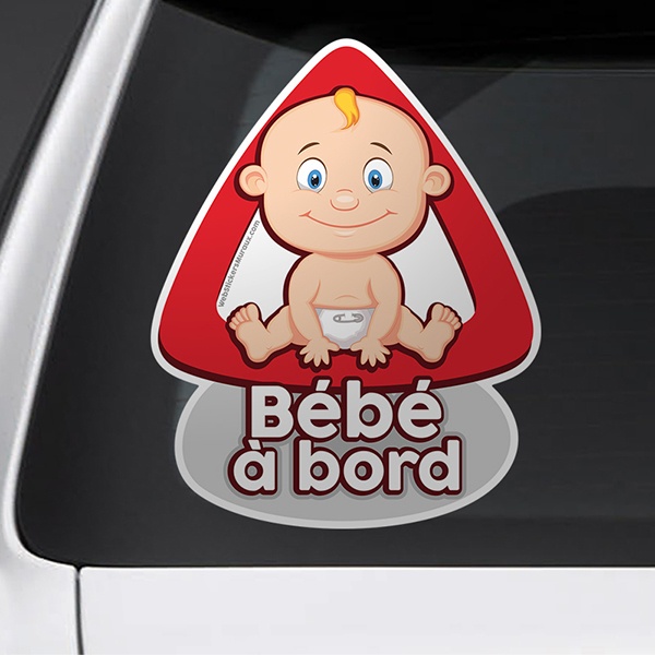 Autocollant Bébé à Bord En Français